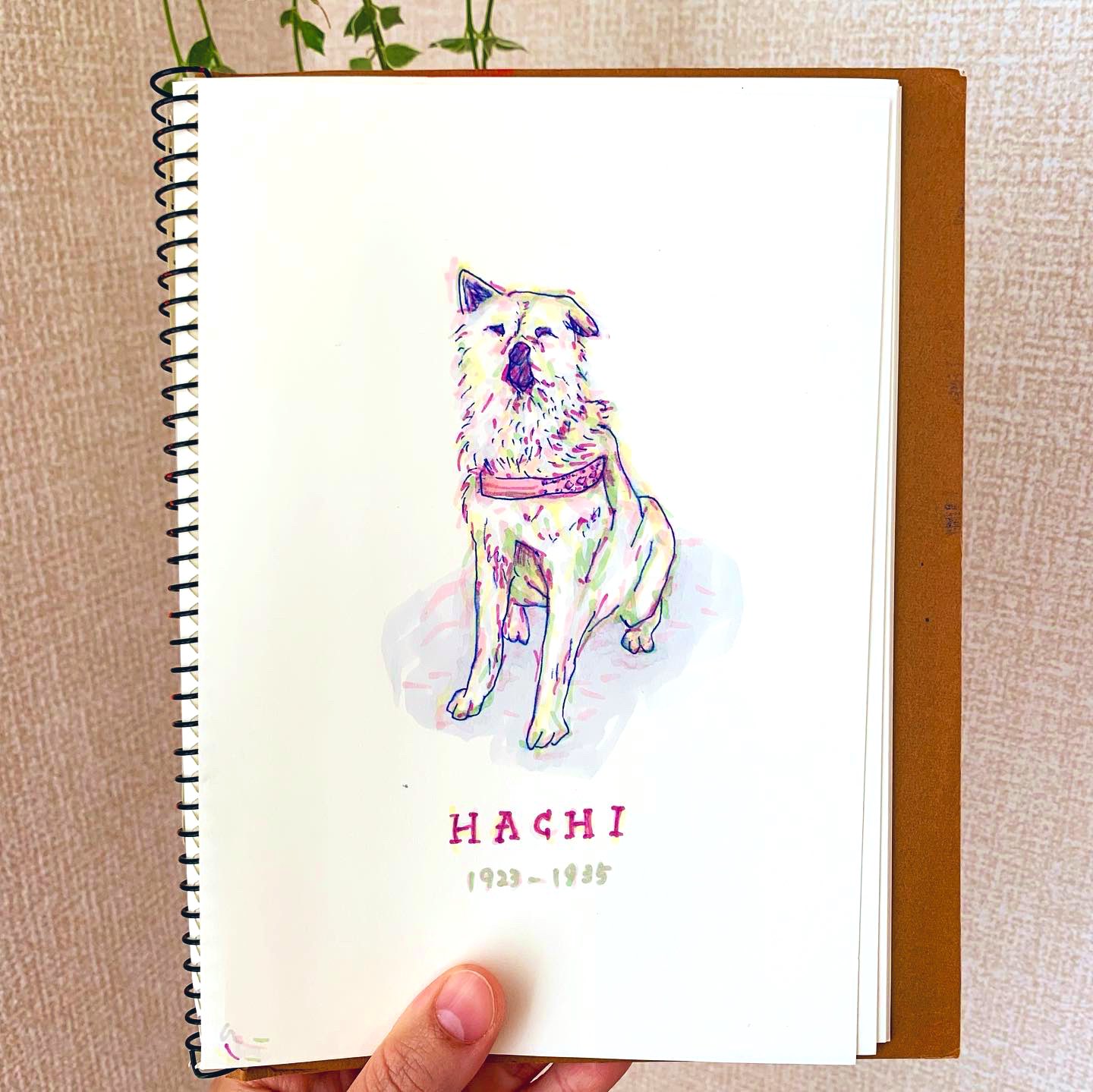 瑛(Ei)@SUZURIセール中 on Twitter: "RT @s___noguchi: 今日は忠犬ハチ公の日 今年で生誕100年おめでとう🎉 #ハチ公 #絵 #スケッチ #忠犬ハチ公の日 ...