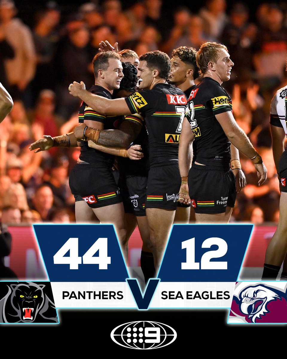 NRL on Nine on Twitter: "Panther's make an Easter weekend statement! 💥 #9WWOS #NRL"