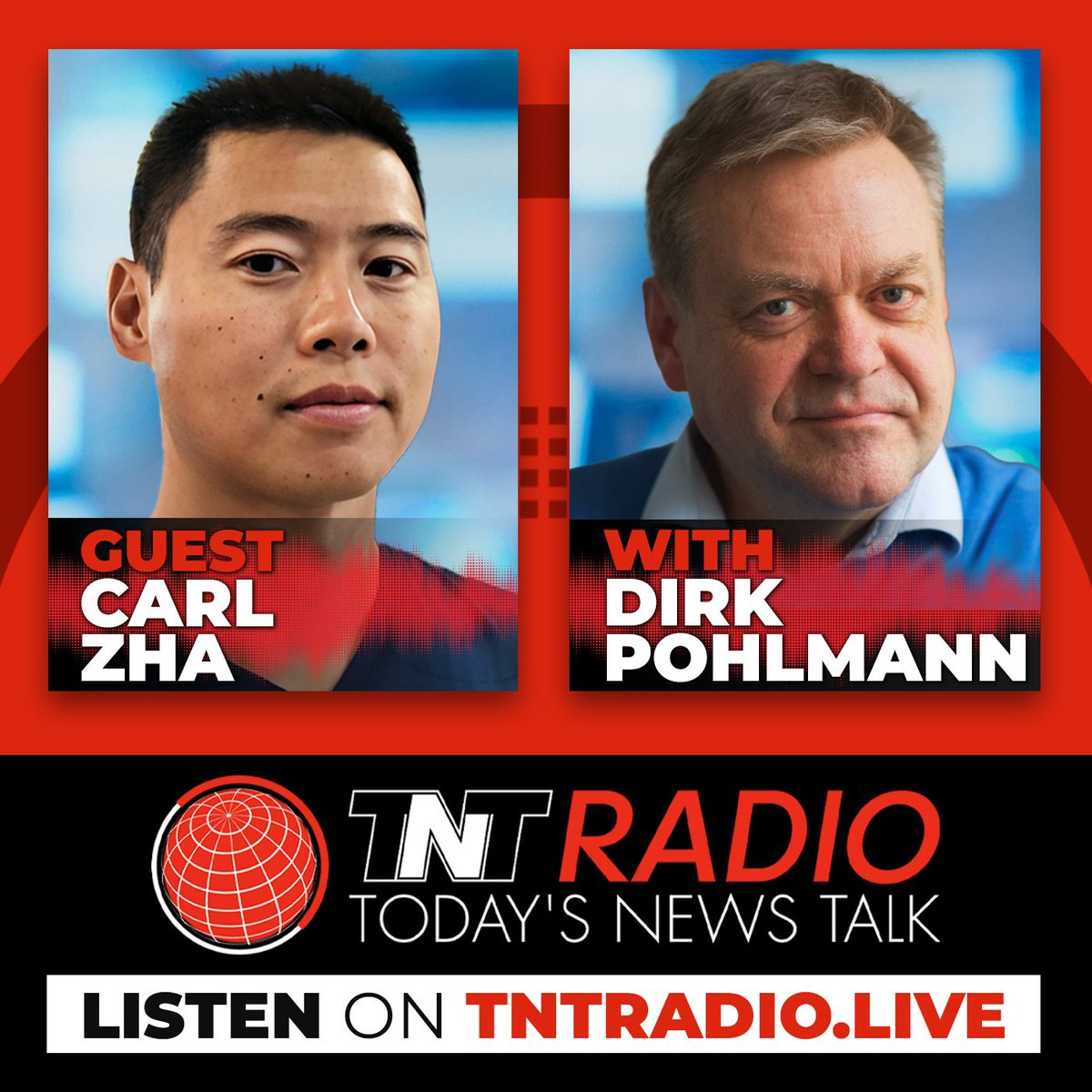TNT Radio on Twitter: "Carl Zha is host of the Silk and Steel Podcast and recently joined TNT ...