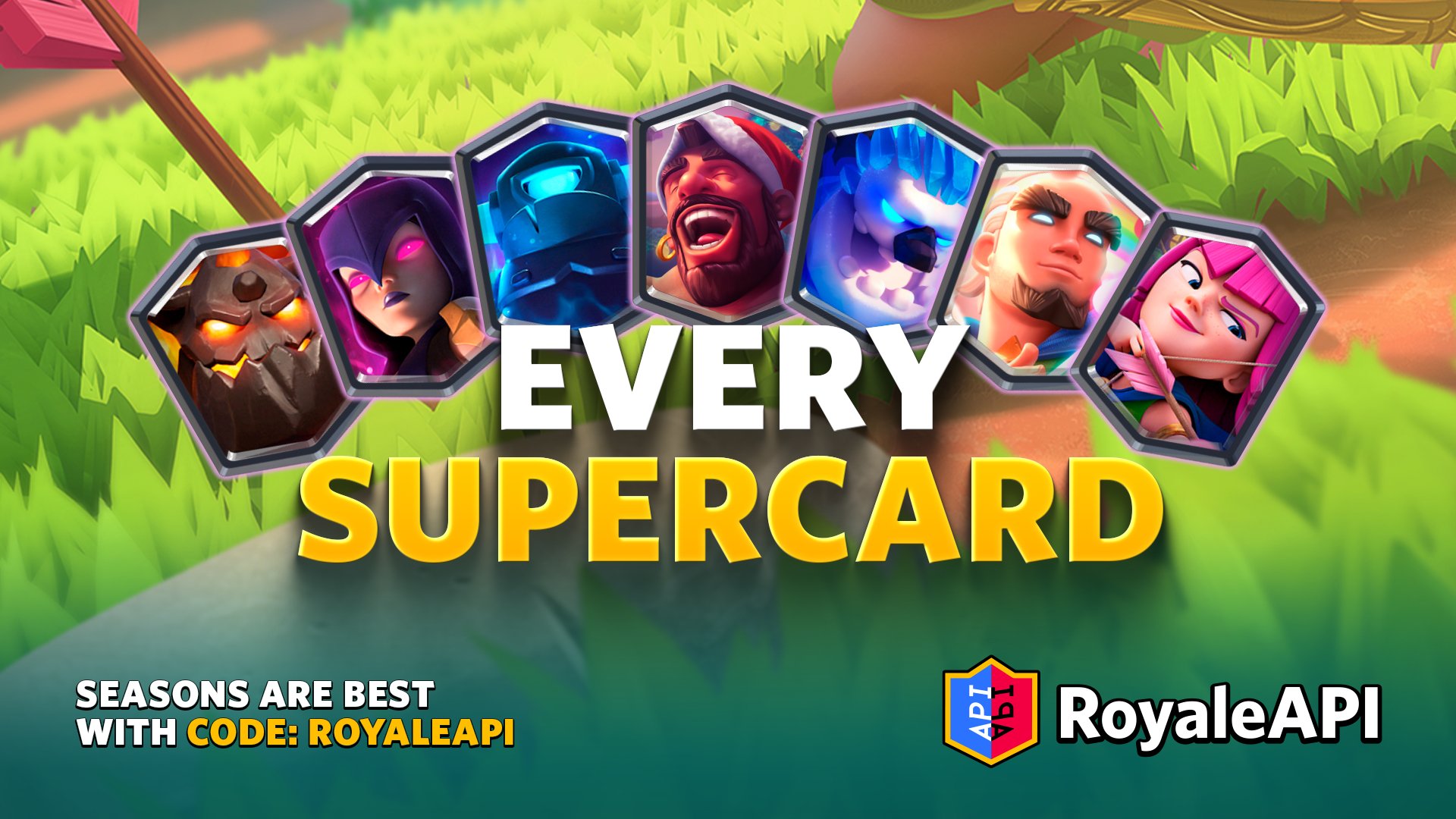 RoyaleAPI on Twitter: "Every Super Card in Clash Royale 👉 https://t.co/FyZZAUsiIE #ClashRoyale ...