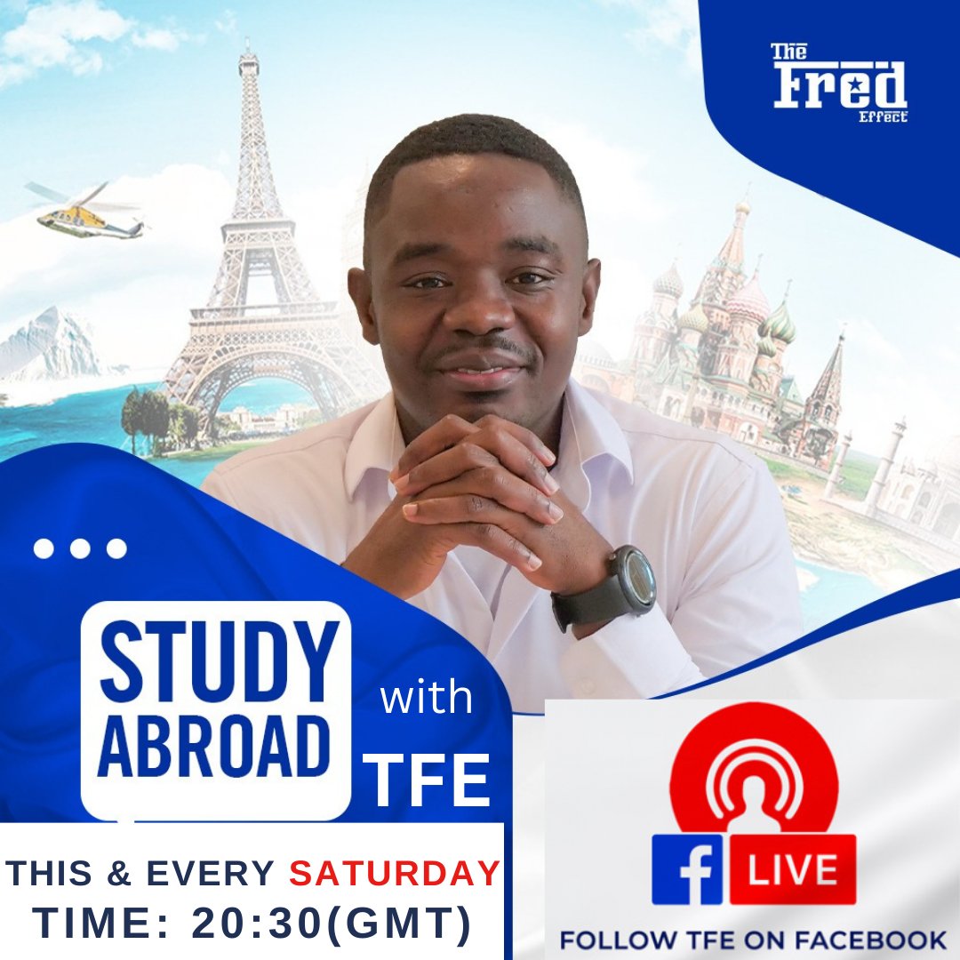 The Fred Effect on Twitter: "Don't wait for tomorrow to pursue your dreams of studying Abroad ...