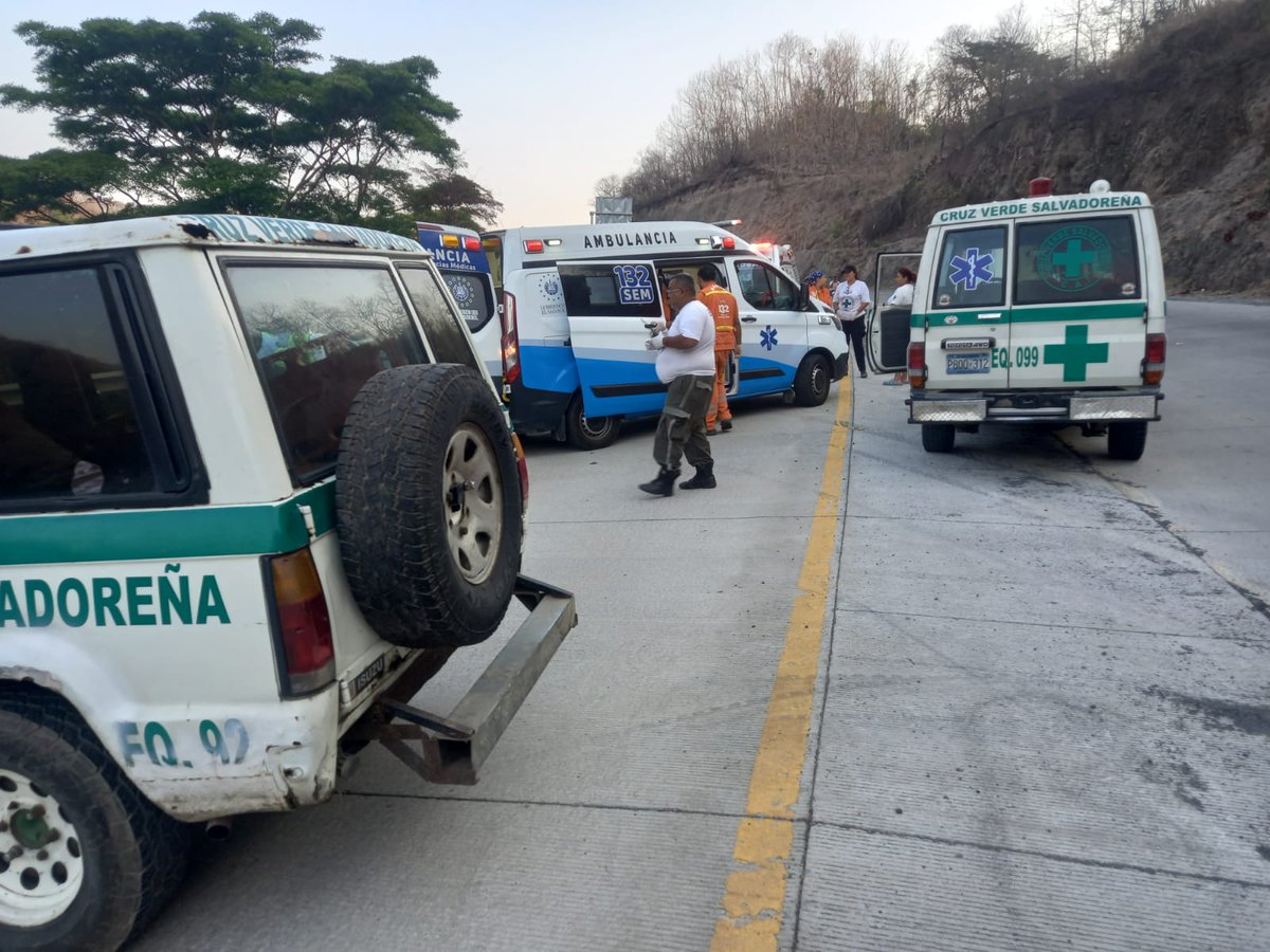 Noticiero El Salvador 🇸🇻 On Twitter Se Reportan Cuatro Personas
