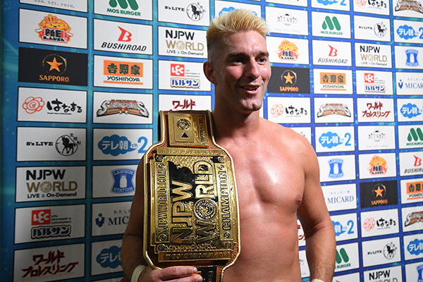 NJPW Global on Twitter: "Zack Sabre Jr. still has the Tekkers for TV, as he came away with the ...