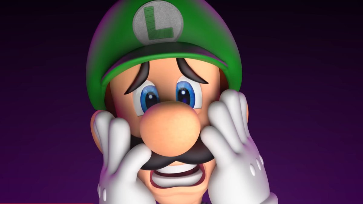 Daily Luigi on Twitter: "Luigi in the "Save Data Cloud" segment of the video, in which his ...