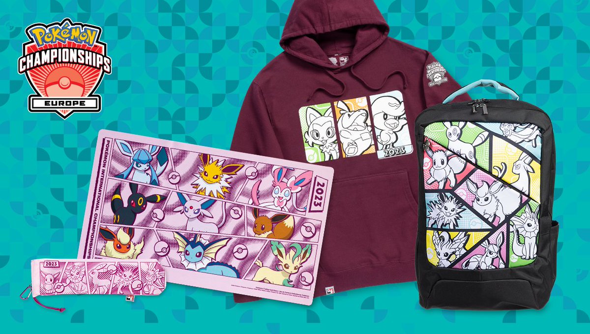 Pokémon Uk On Twitter Exclusive Eevee Evolutions And Paldea Merch