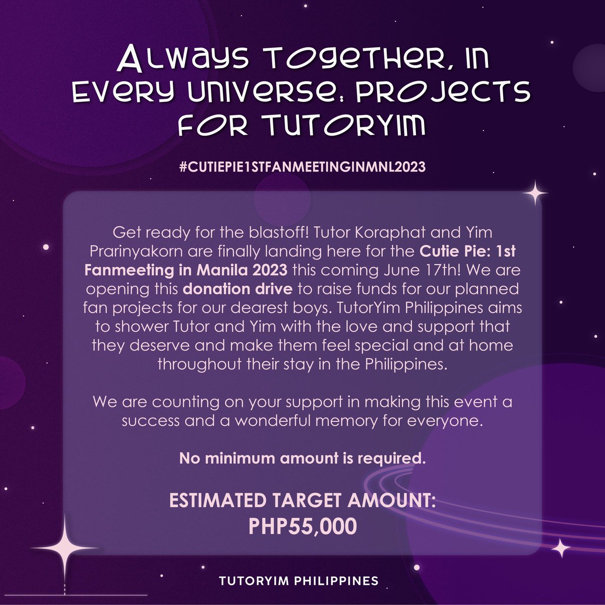 TUTOR TOGETHER on Twitter: "RT @tutoryimph: — • Always Together, In Every Universe: Projects for ...