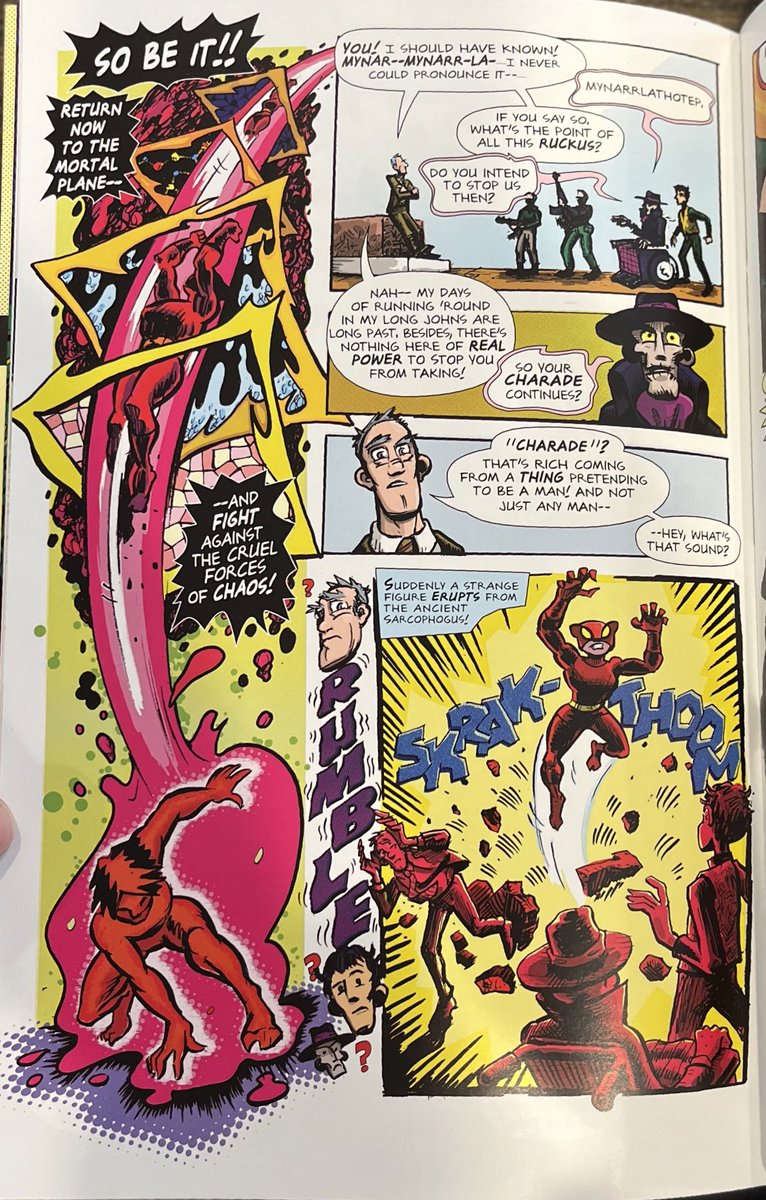 Old Comics New Comics on Twitter: "Laser Brain Comics 1 by @ryanhiggins76 was a blast! Super fun ...