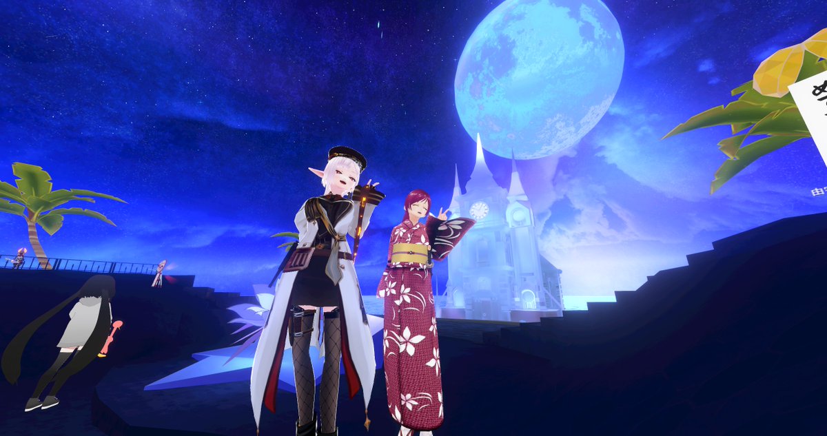 SpritePlum on Twitter: "とても映えますね～ イベントが楽しみですw #cluster #おはよう真夜中三周年記念フェス #まようさちゃんを探せ https ...