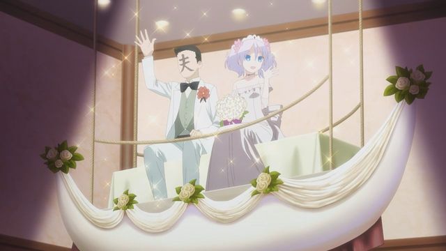 Ruby & Emmeline on Twitter: "最近のアニメの花嫁さん トニカクカワイイ 2期(2023) 1話 ①有栖川要（想像） ②司の説明 ③由崎司（星空の想像） ④ゼクシィ ...