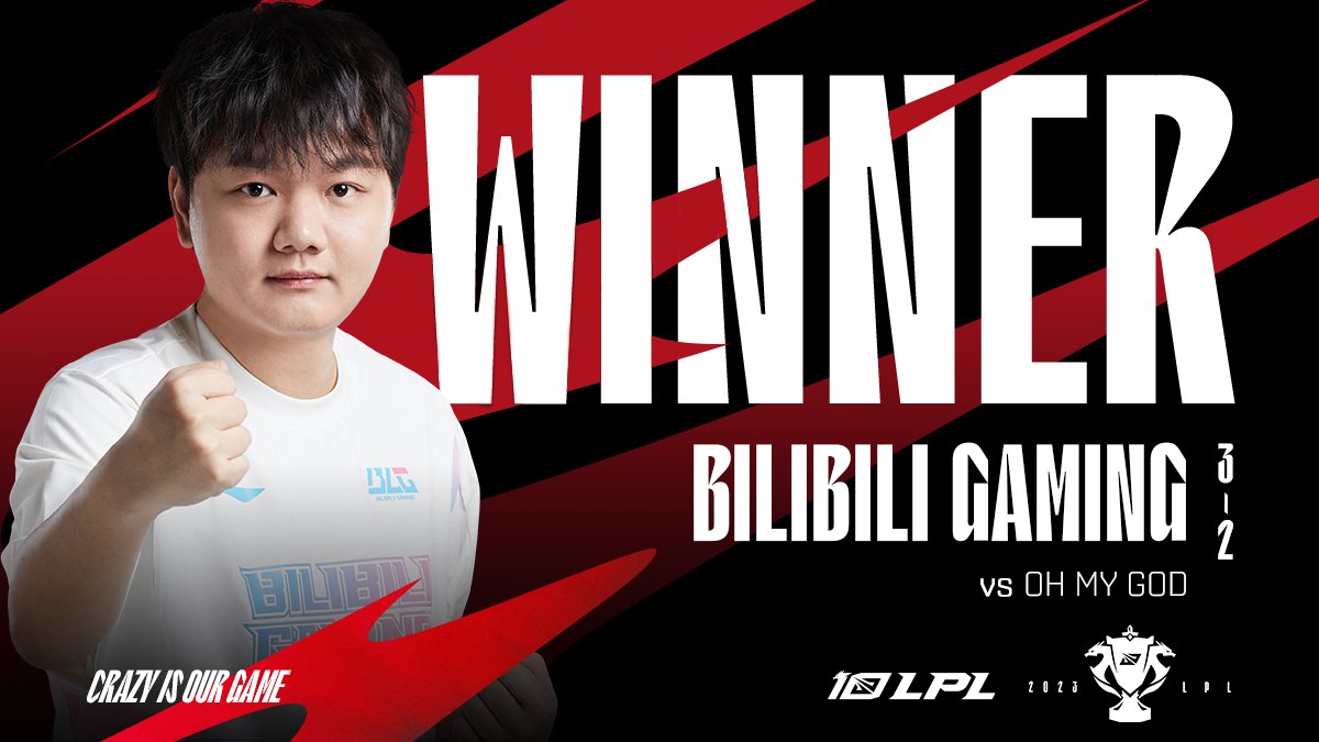 LPL on Twitter: "BLG really showed what they are made of, taking down OMG in a 3-2 series! They ...