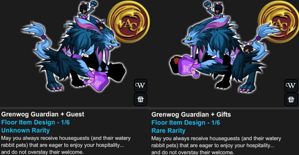 AQW News Source ⚔️ on Twitter: "Battle Grenwog in /Grenwog to get these (Rare) AC-Tagged Rune ...