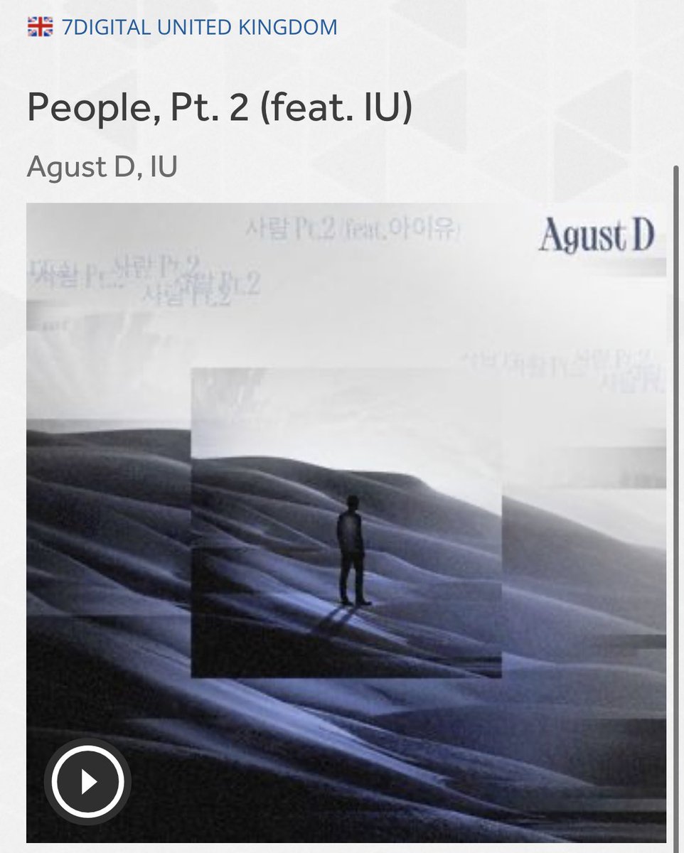 paula l D-DAY 🌋 on Twitter: "RT @MINSUGAHQ: 🇬🇧 UK ARMY, #People_Pt2 is now available to purchase ...