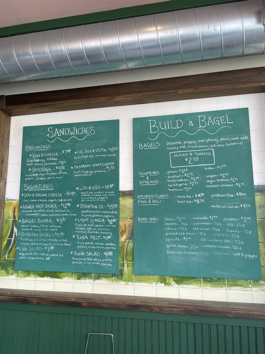 Meg Marshall on Twitter: "Finally made it to Primrose Bagel in #OakwoodVillage while they were ...