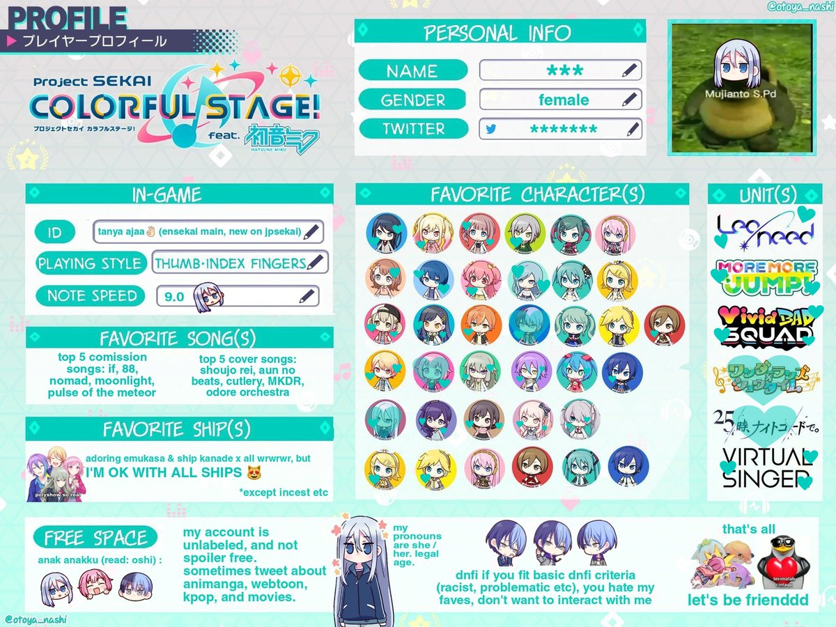 PJsekaiFess on Twitter: "prsk! haloo i'm searching for more mutuals to fulfill my timeline with ...