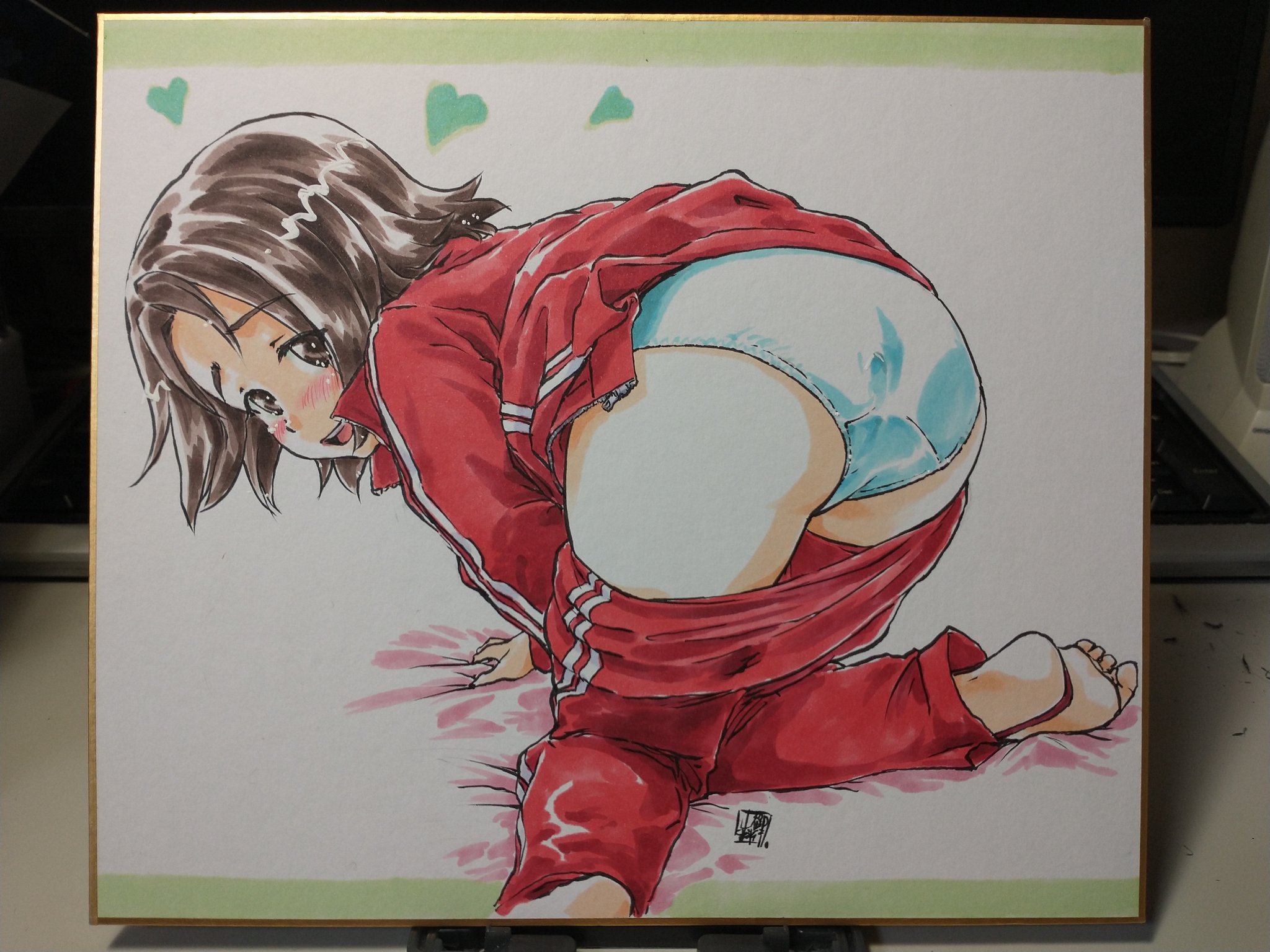 うらやま on Twitter: "ジャージ澤。 色々色々ほぼ片付いたので、落描き復帰。 https://t.co/f5alfJAT9W" / Twitter