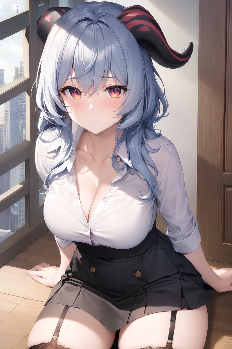 𝑫𝒂𝒊𝒍𝒚 𝑾𝒂𝒊𝒇𝒖𝒔 on Twitter: "Ganyu from Genshin Impact. 💗 Source:https://pixiv.net/en/artworks ...