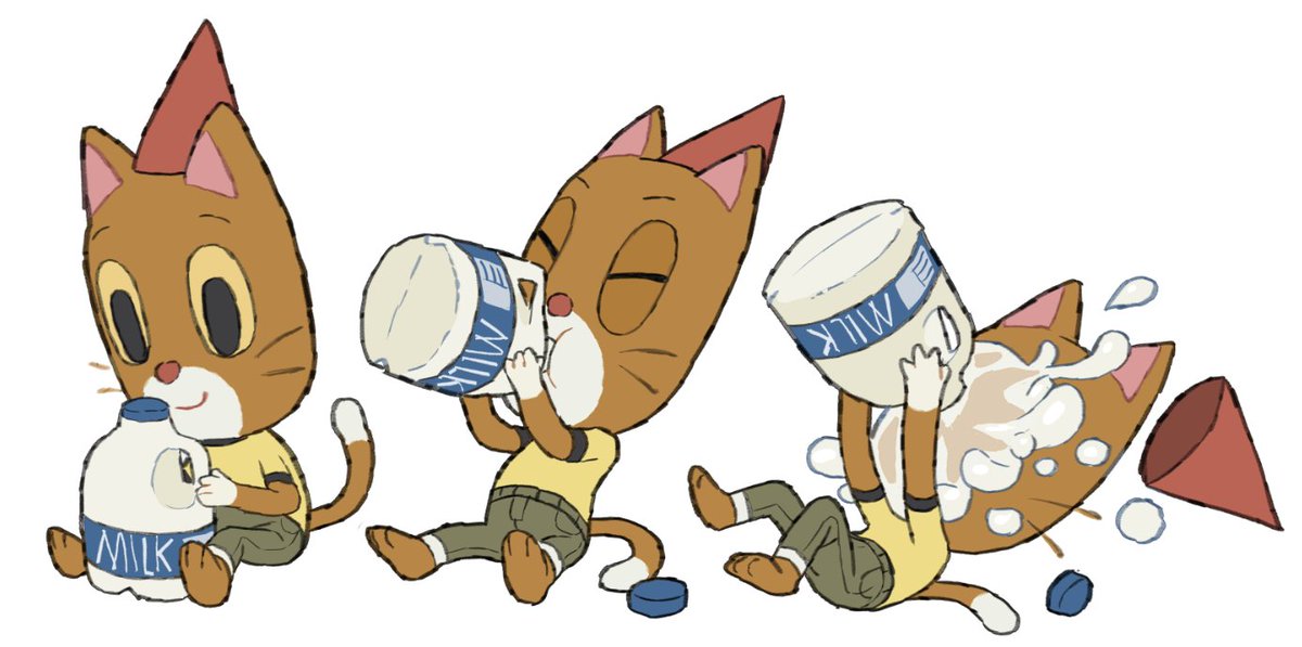 「he's clumsy 」|Colinのイラスト