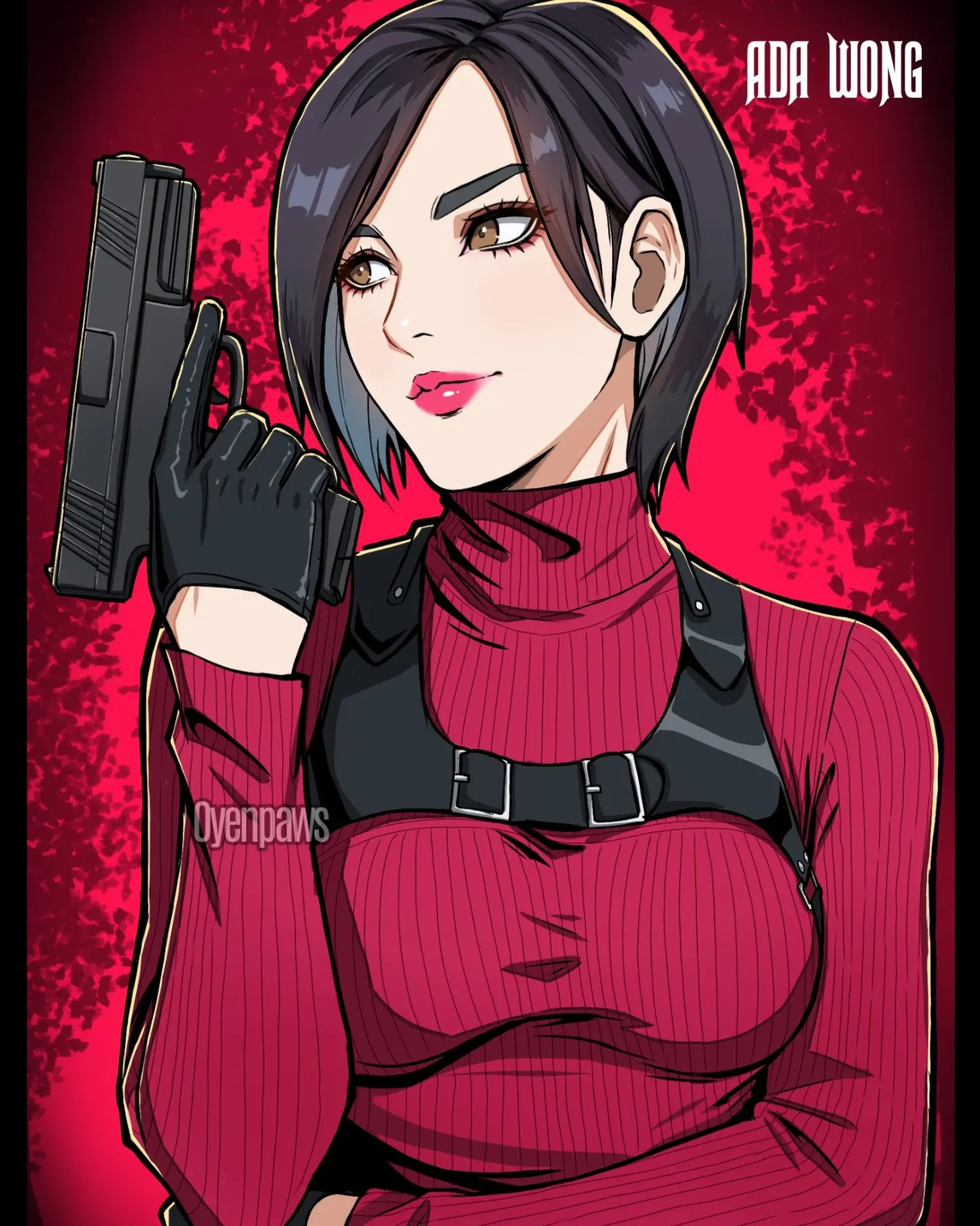 Ada Wong Resident Evil 4 Drawing