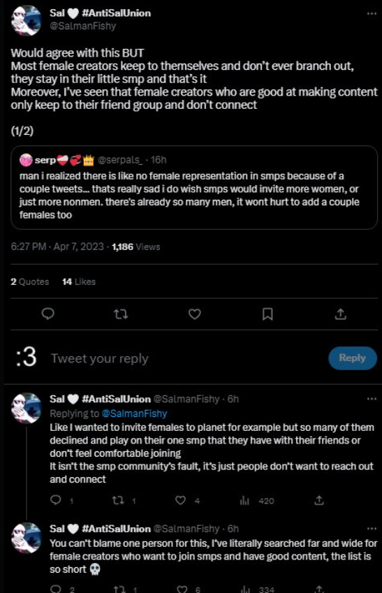 Fish on Twitter: "This is the most pathetic being I've ever seen in my entire life. A constant ...