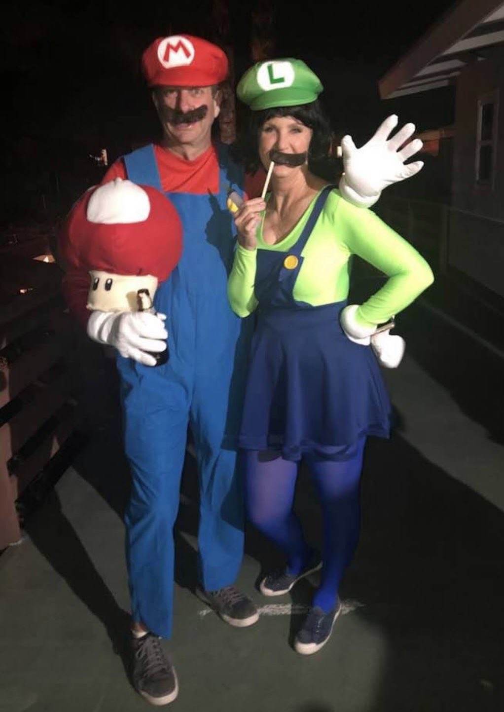 Mario And Luigi Couple Costumes