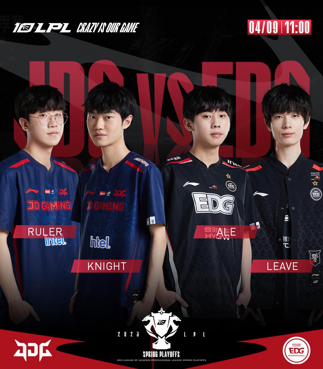 LPL on Twitter: "🚨 It's JDG vs EDG 🚨 One will lock in the first MSI spot and a place in the ...