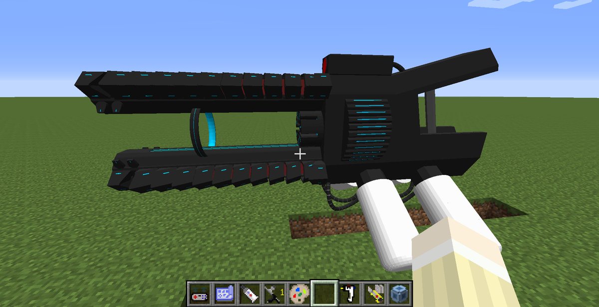 kepuchi on Twitter: "手に持ってるやつはこれまたマイクラで自作したもの、アバターのかわいらしいクマはこちらを使用しています https://booth.pm/ja ...