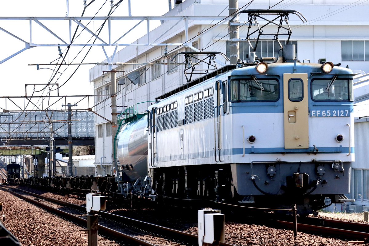 サンライズ名古屋 (683-0派) on Twitter: "4/9 8863レ〜9863レ EF65-2127 …逆光だしこんなもんでしょ😅"