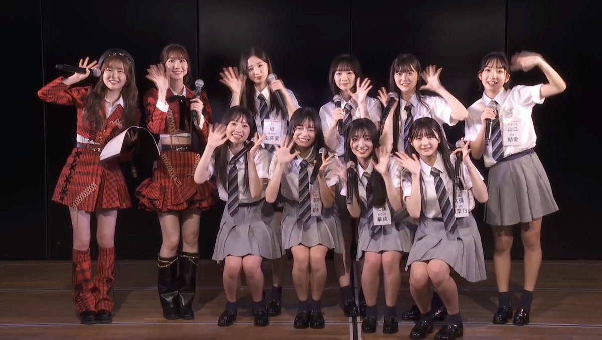 ででまる on Twitter: "AKB48 第18期生 全員生出演 ニコニコお披露目特番 配信終了"