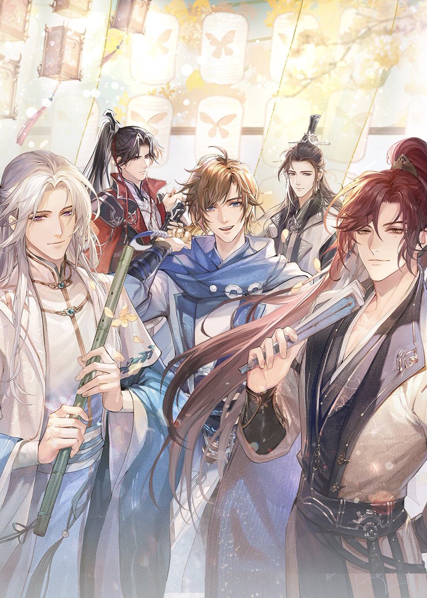 Ikémen fangirl on Twitter: "CAST Gongzi Yao CV: Gu Jiangshan #谷江山 Li Canghuang CV: Shi Zekun ...