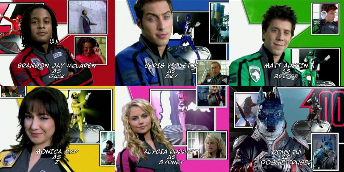 Power Rangers Spd Cast