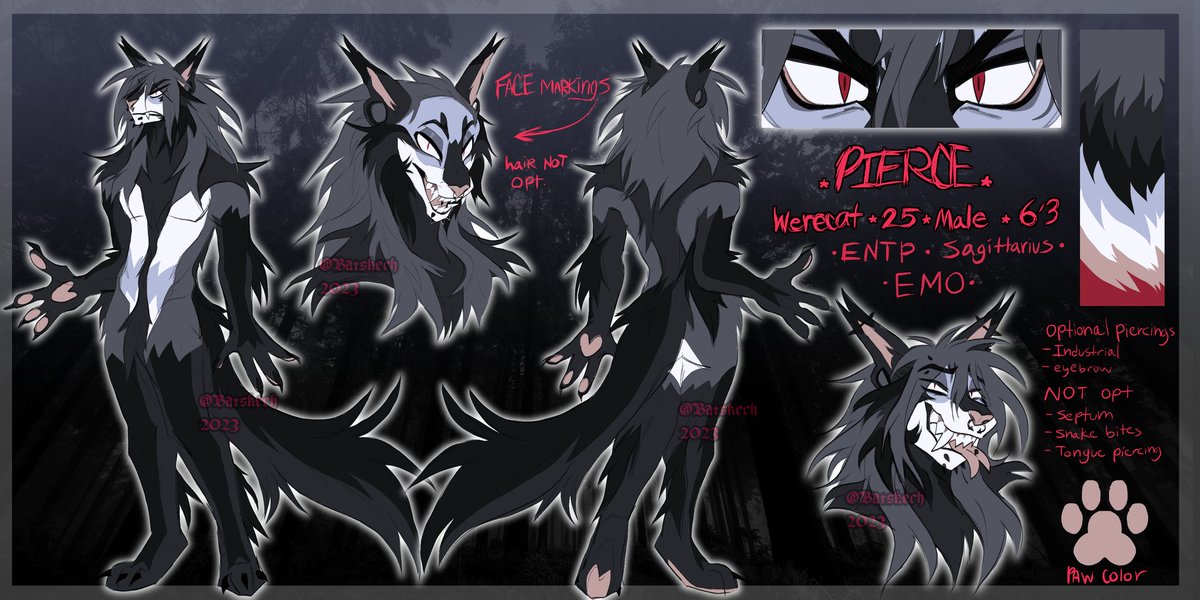 Batz on Twitter: "FINALLY finished his ref. #furryfandom"