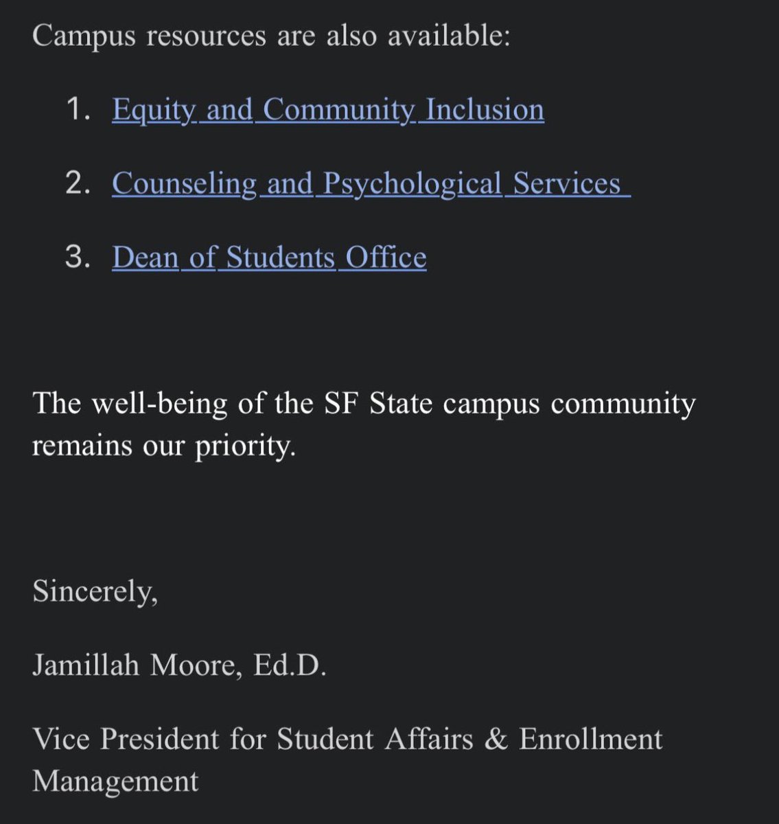 Oli London On Twitter Breaking🚨📰 San Francisco State University Has