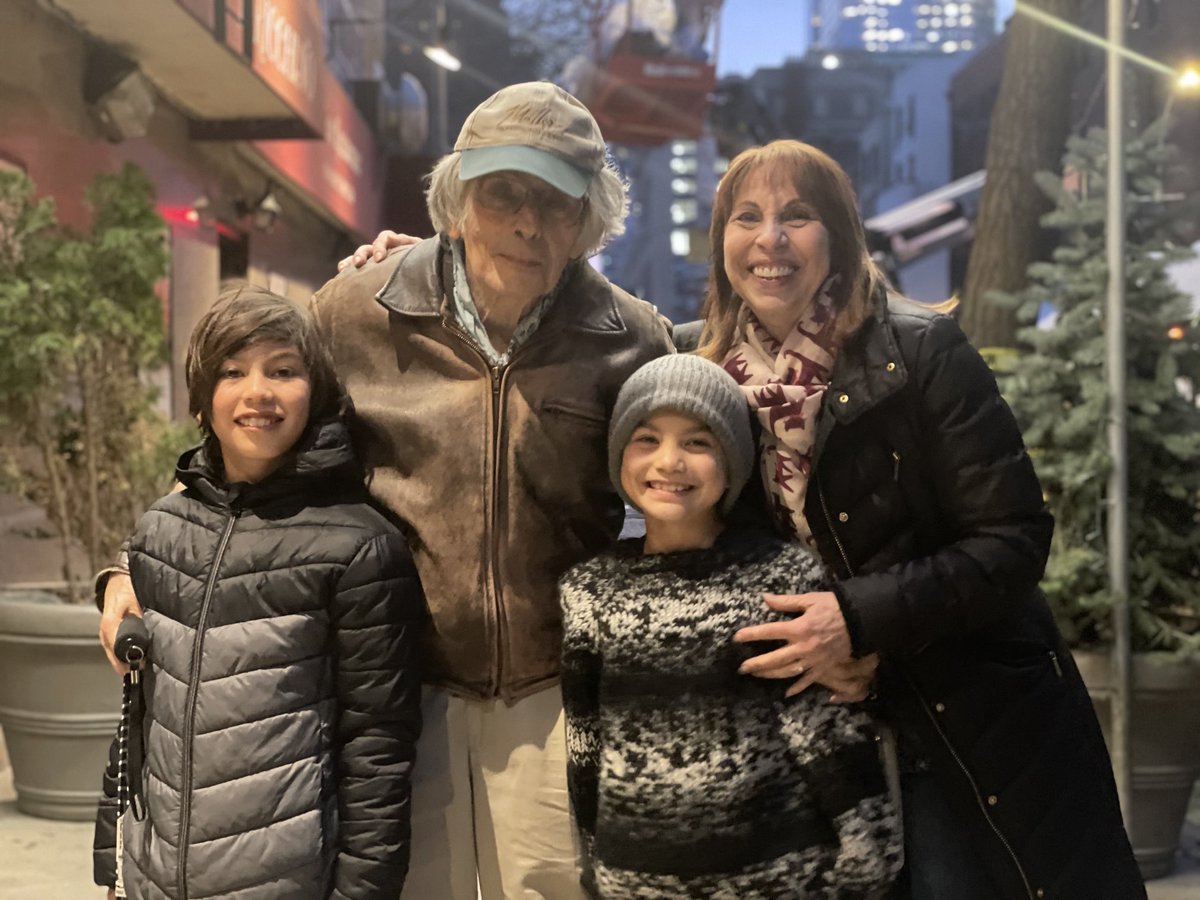 Lenore Riegel on Twitter: "Spring Break FamTime: dinner with Grandma and “Uncle Jerome.”"