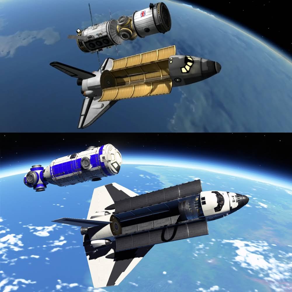 Making A Space Shuttle Ksp