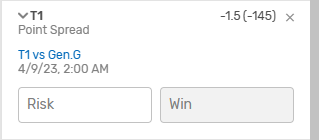 Prophet Sports on Twitter: "eSports: 4/9 Full card Will have live map plays in discord LCK(T1 ...