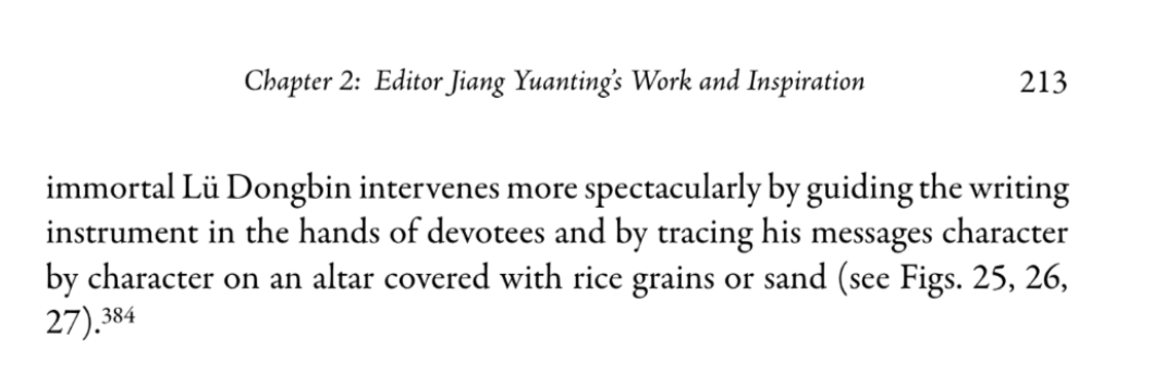 I was reading Goossaert's excellent _Making the Gods speak_, when an ...