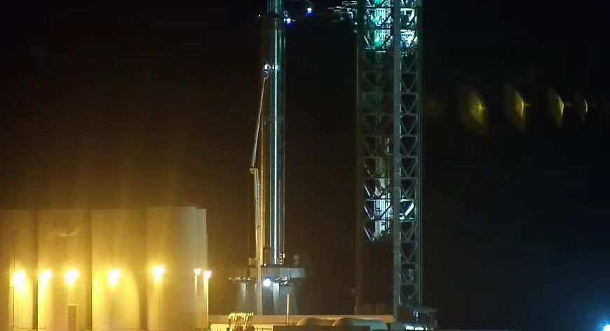 Starbase Watcher 🚀 on Twitter: "🚀Super Heavy Booster Launch Prep🚀 In the Sunday 2023-04-09 wee ...