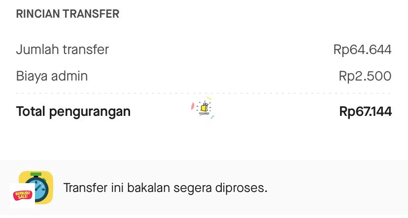 /DF on Twitter: "/tanya ada cara biar gatis biaya admin gak yaa dari gojek ke rek bank. kalo ...