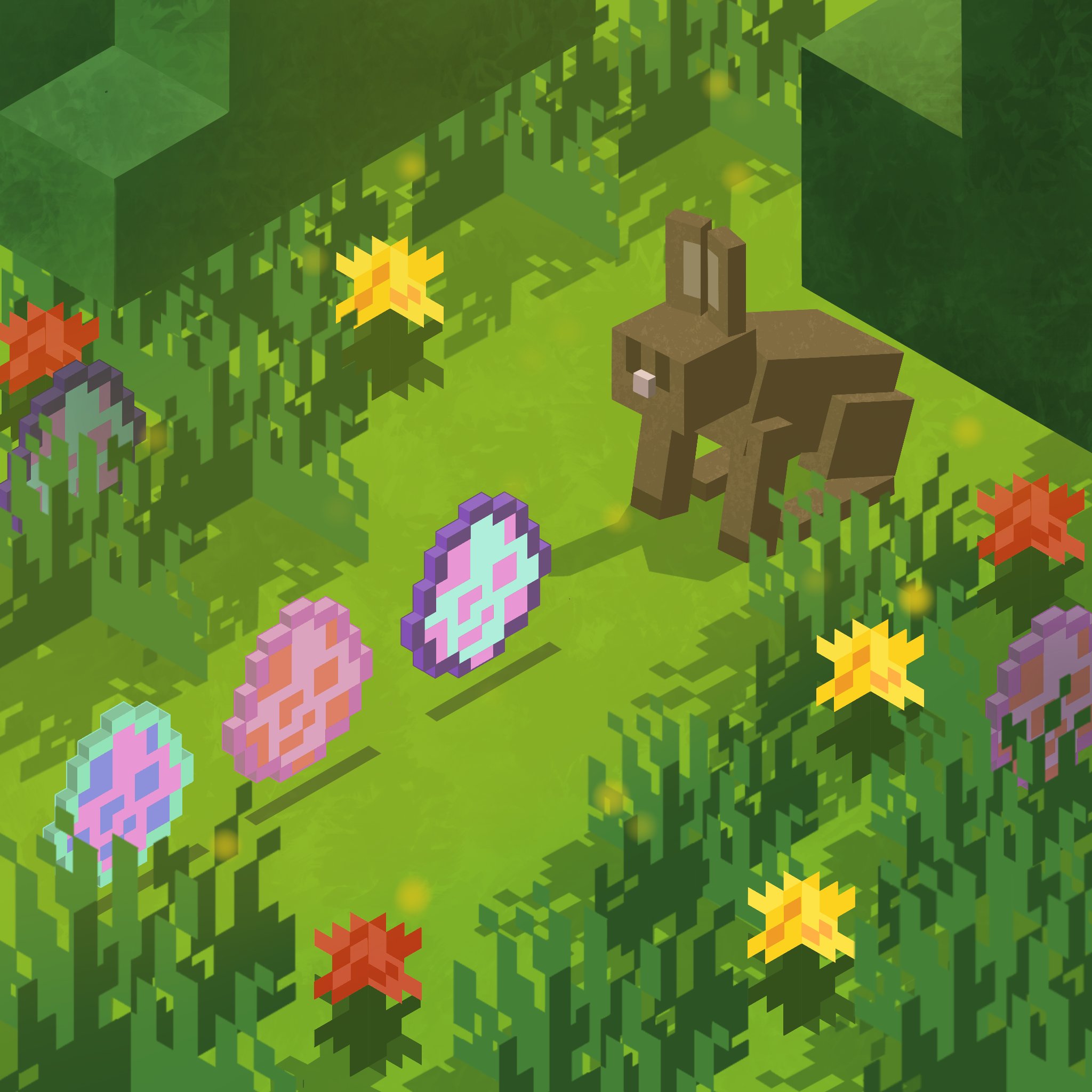 Minecraft Easter Bunny