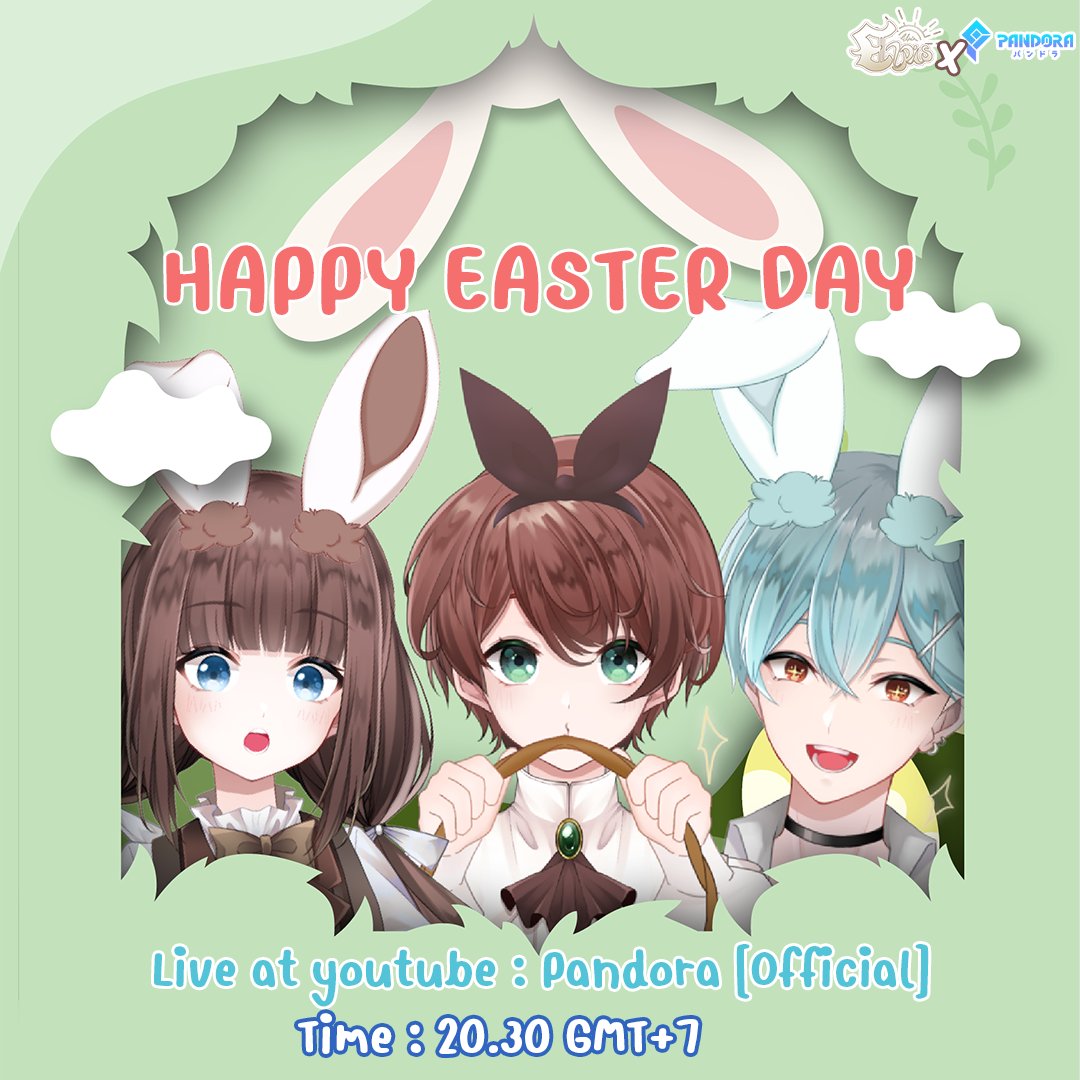 Pandora Official on Twitter: "Happy easter day!! วันนี้พวกเราจะมา Handcam ระบายสีไข่ให้ทุกคนได้ ...