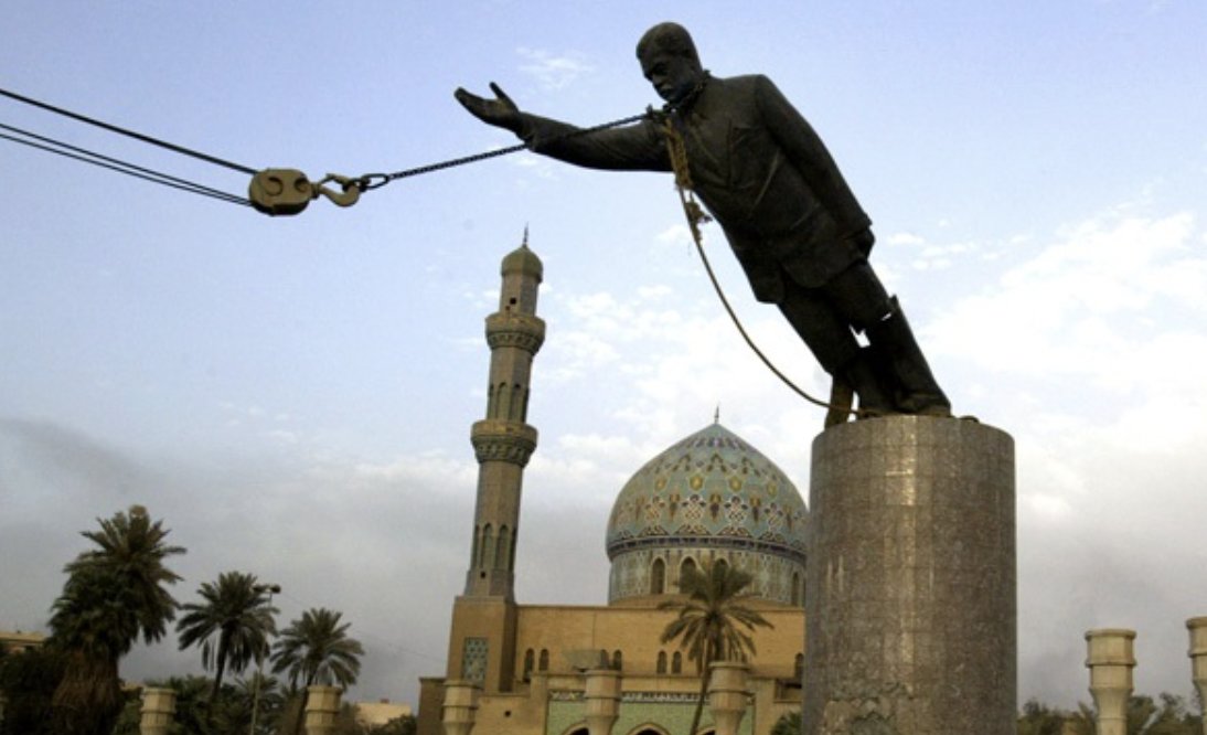 Twenty years ago today I stood in Baghdad's Firdos Square and watched U ...