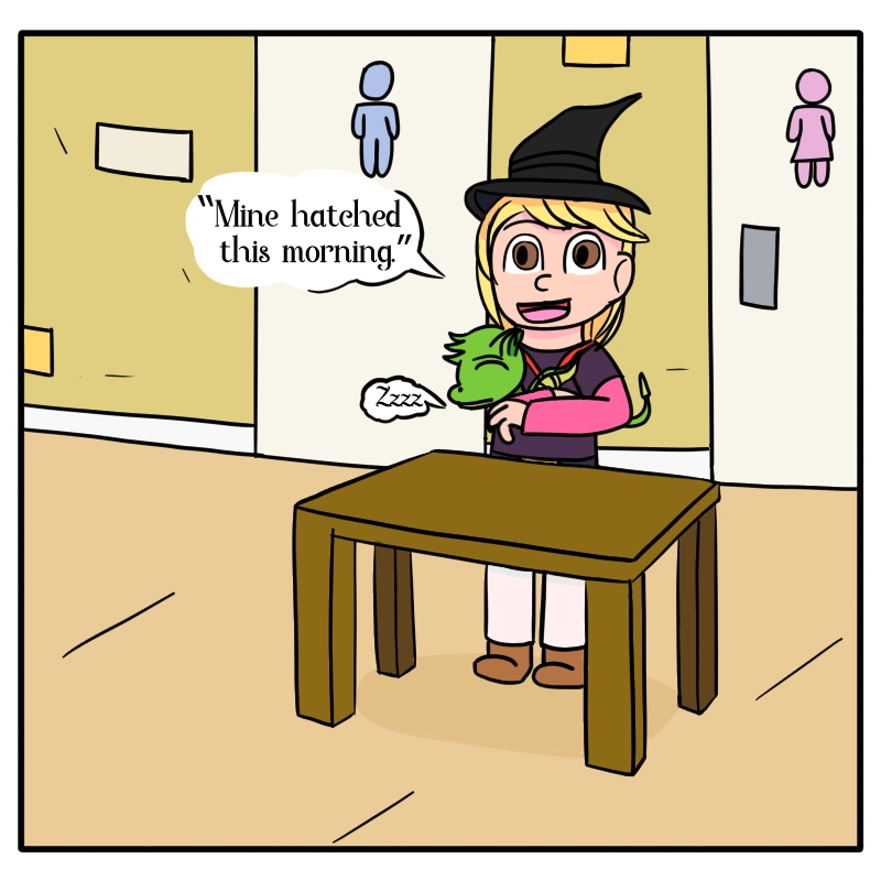 Shirley And Curly on Twitter: "#ShirleyAndCurly Comic 28; Easter Eggs (2/2) #art #artist #comics ...