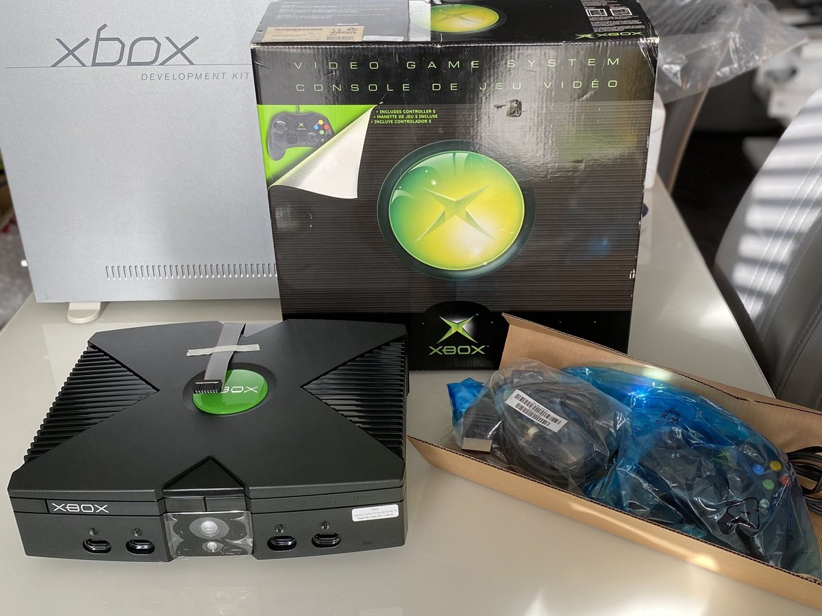 Original Xbox Console Box