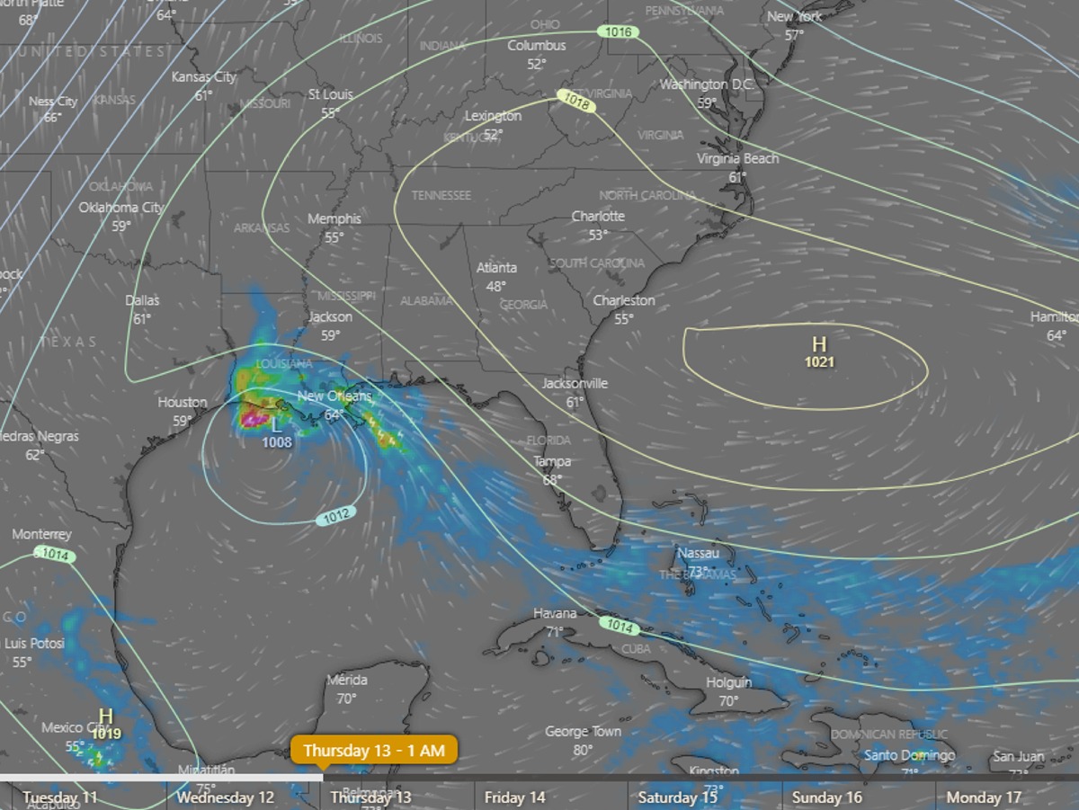 Mike's Weather Page on Twitter: "Old lingering front remains. Helps increase rain chances for ...
