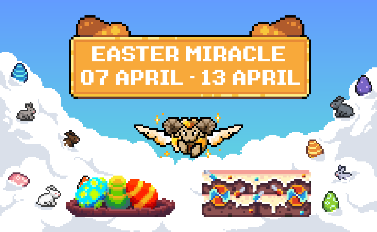 RollerCoin 🏆 on Twitter: "It's an Easter Miracle, Rollers 🐣 Start celebrating #Easter now with ...