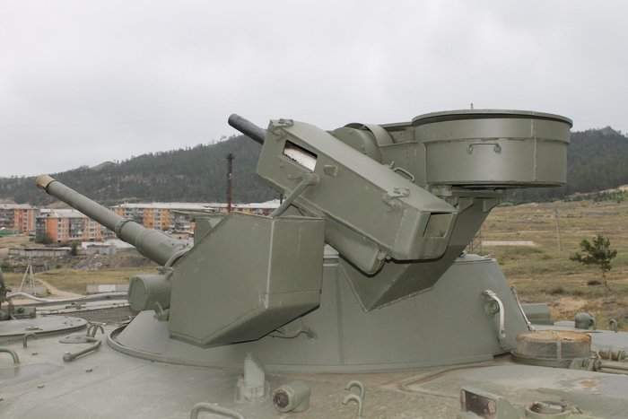 Naalsio on Twitter: "A rare BMP-1PG, which is effectively a BMP-1P with an integrated AGS-17 ...