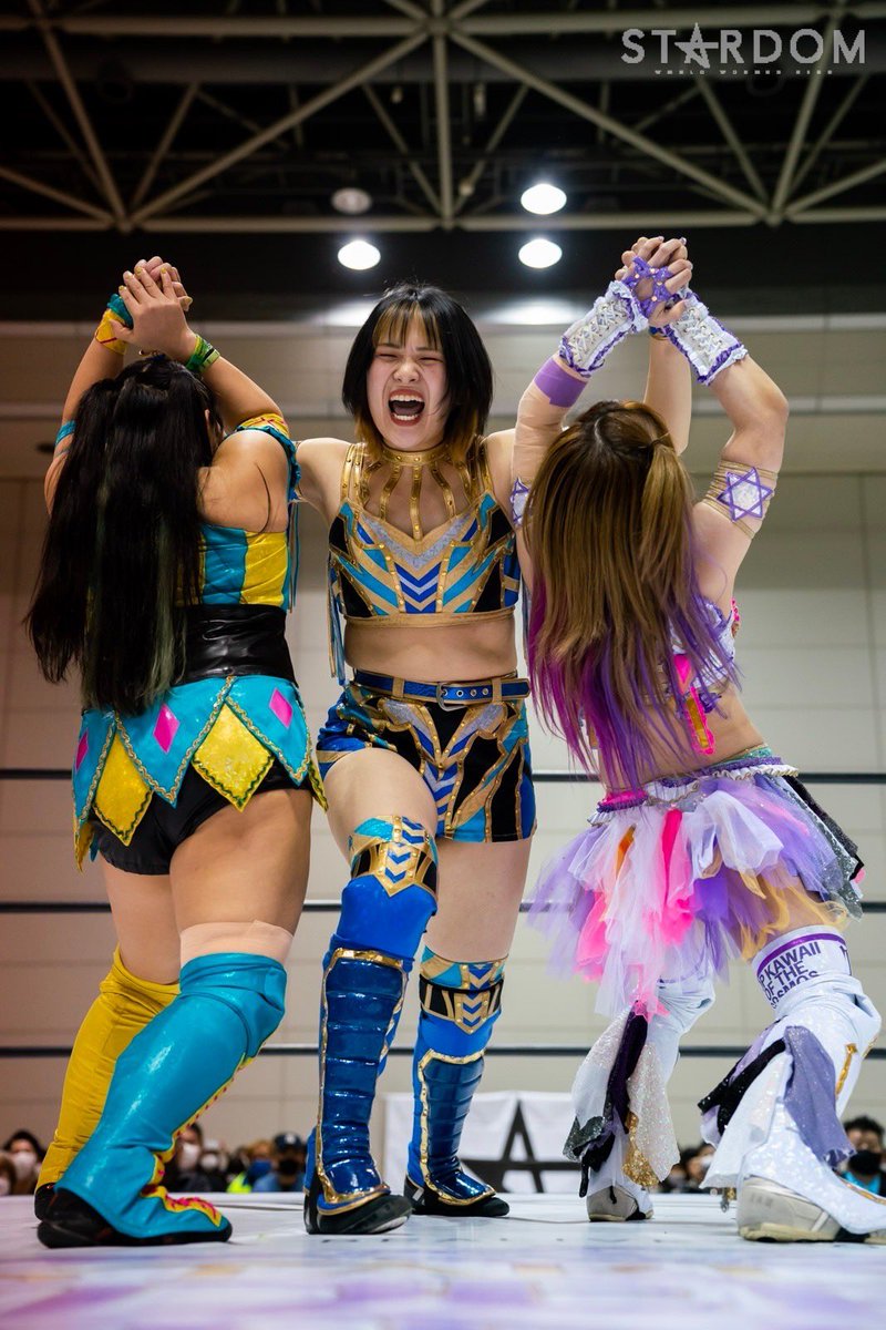 ヘタレン☾ on Twitter: "RT @hanako_stardom: 山形大会ありがとうございました！ たむさんと水森さんと3wayで戦わせて頂きました！ 宇宙一可愛いくて、トロピカル ...