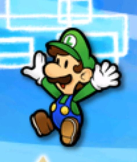 Paper Mario Sticker Star Luigi