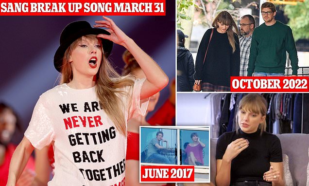 DTN NEWS on Twitter: "Did Taylor Swift hint at split from Joe Alwyn more than a WEEK ago?"