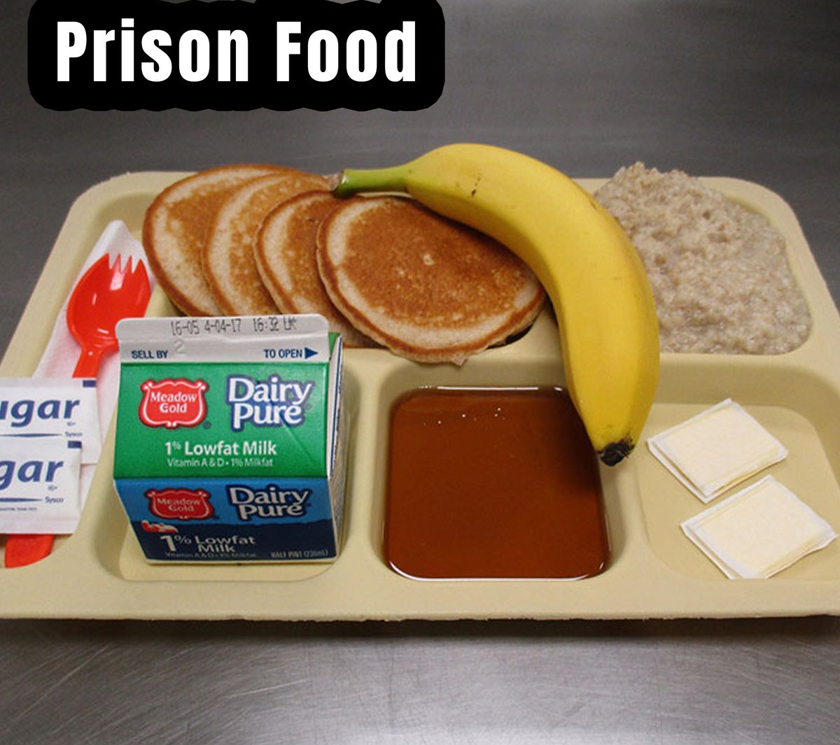 James Miller on Twitter: "on par with prison food"
